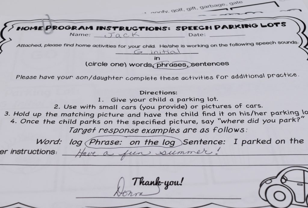 Parking Lots for Speech!! Toy Companion for Therapy! - Badger State Speechy
