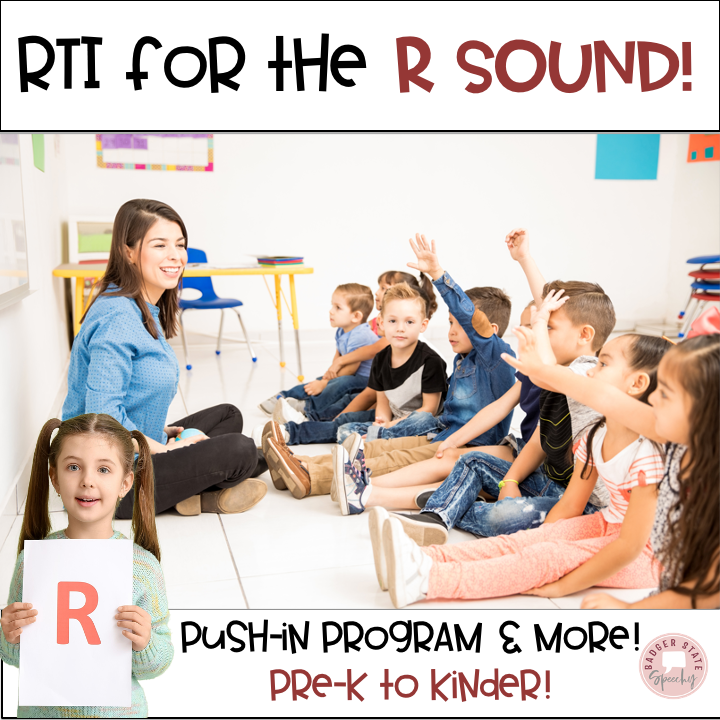 RTI for the R Sound! - Badger State Speechy