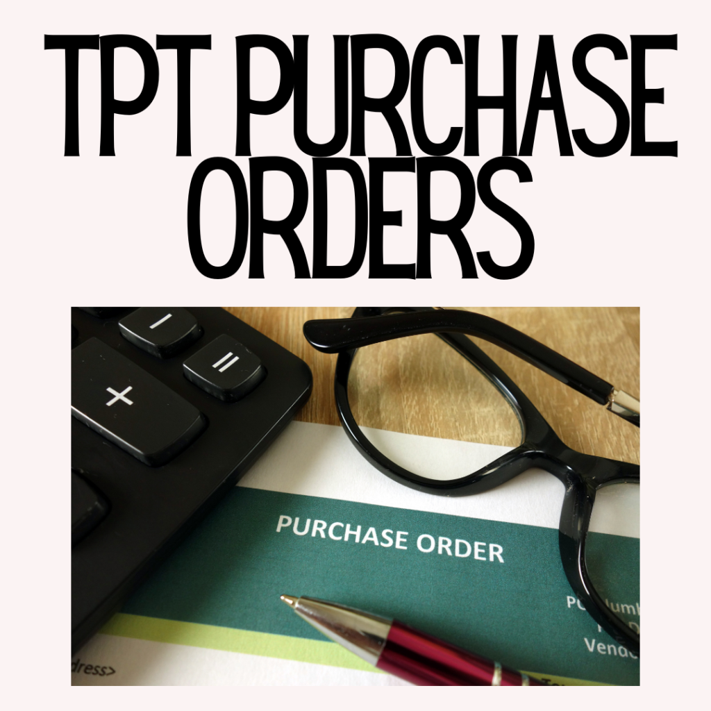 Using Purchase Orders: TPT and BOOM Learning - Badger State Speechy