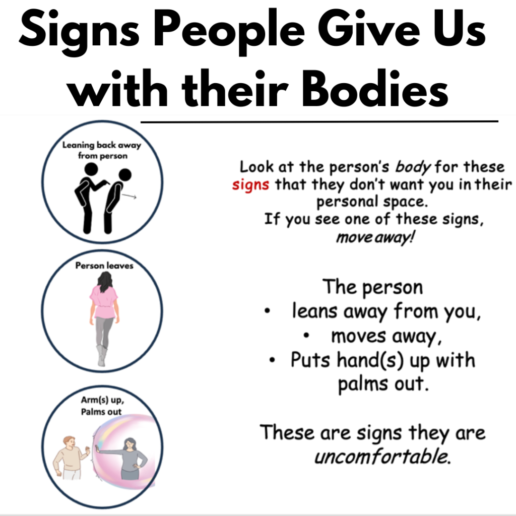 Teaching Personal Space: Middle High School - Badger State Speechy
