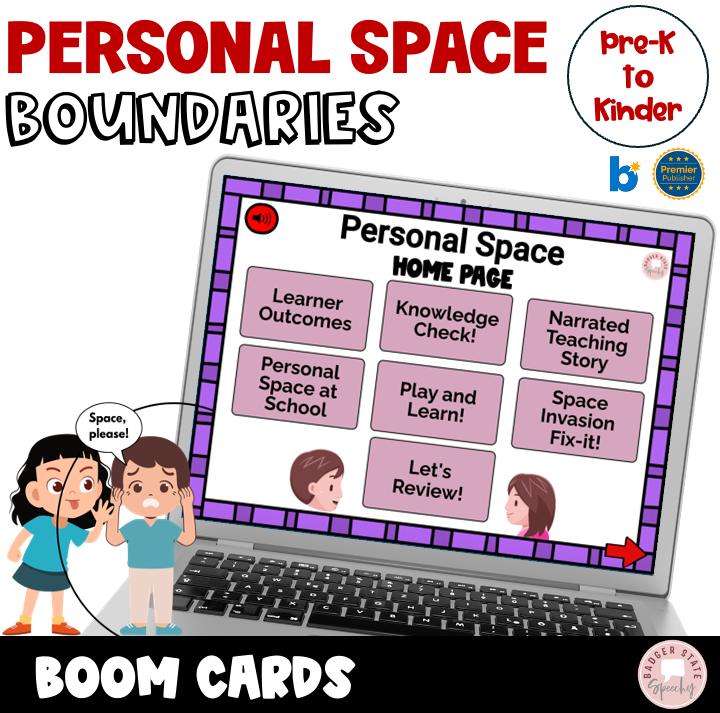 Teaching Personal Space Preschool & Elementary - Badger State Speechy